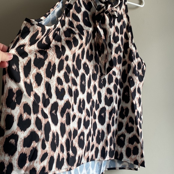 Tops | Leopard Print Plus Size Top Size 3xl F26 | Poshmark